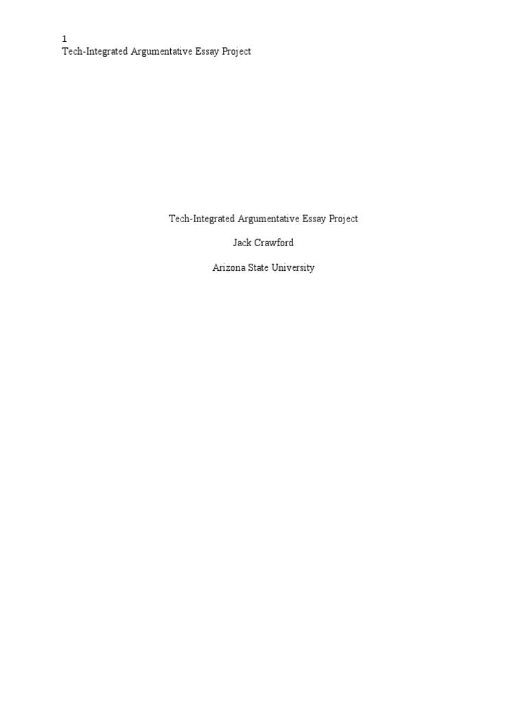 Jack Crawfords Tel 311 Completed Signature Assignment | PDF | Essays ...