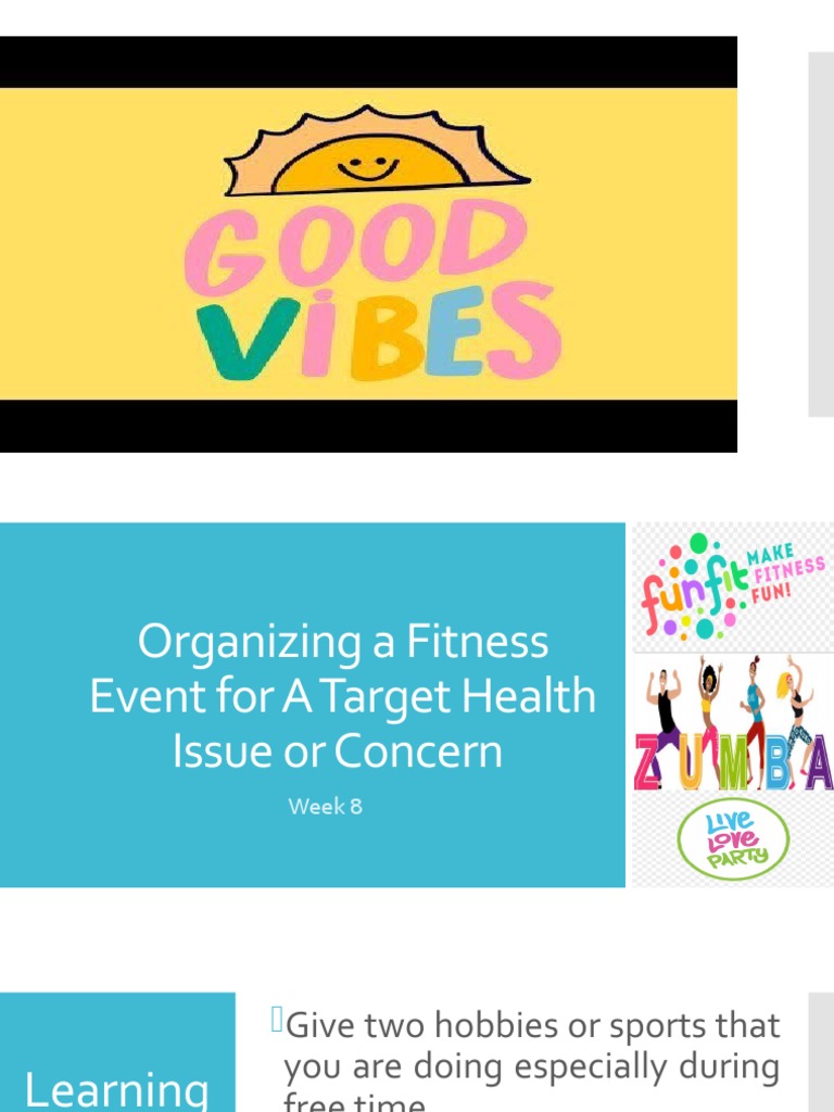 Organizing Targeted Fitness Events | PDF | Physical Fitness | Medicine