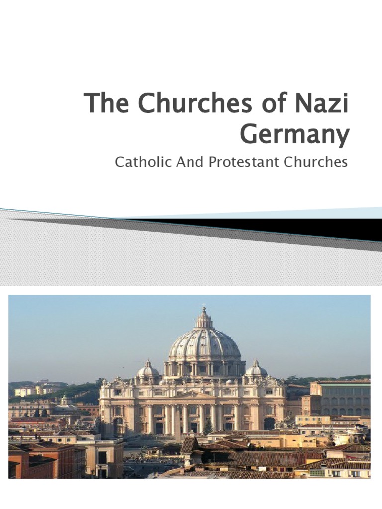 Churches Under Nazi Germany's Rule | PDF