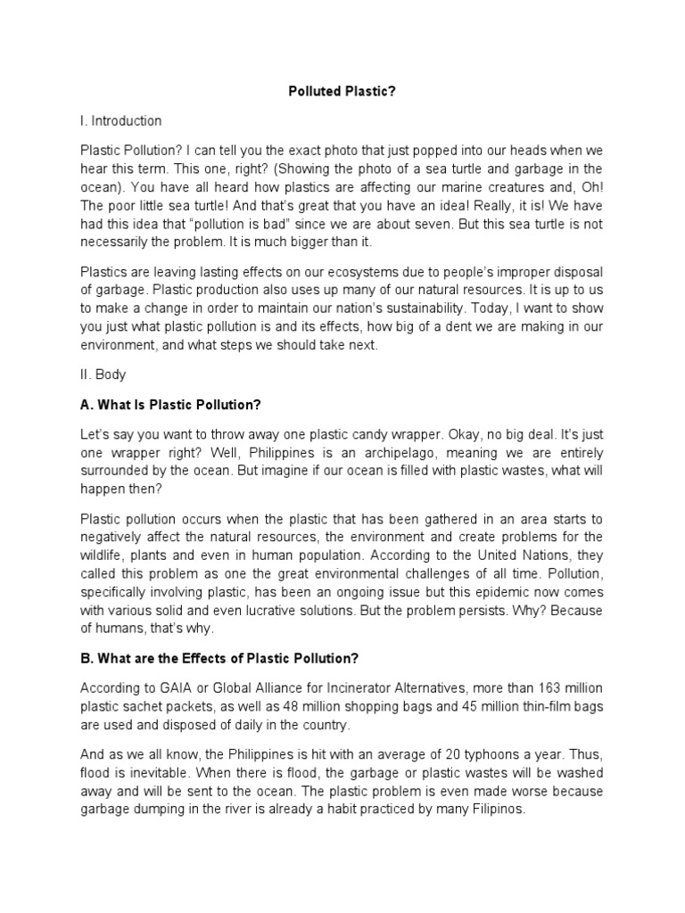 Reducing Plastic Pollution Through the 3Rs | PDF | Reuse | Pollution