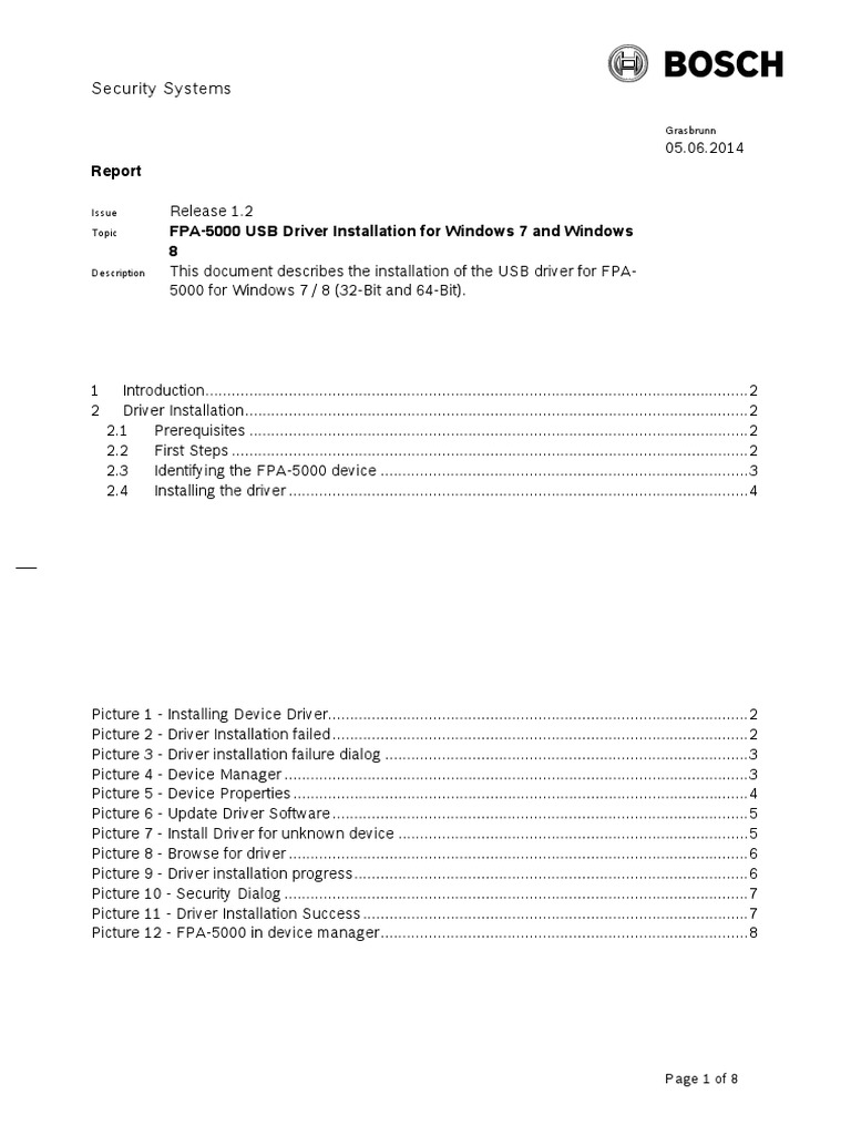 USB Driver Installation Windows 7 and Windows 8 | PDF | Device Driver ...