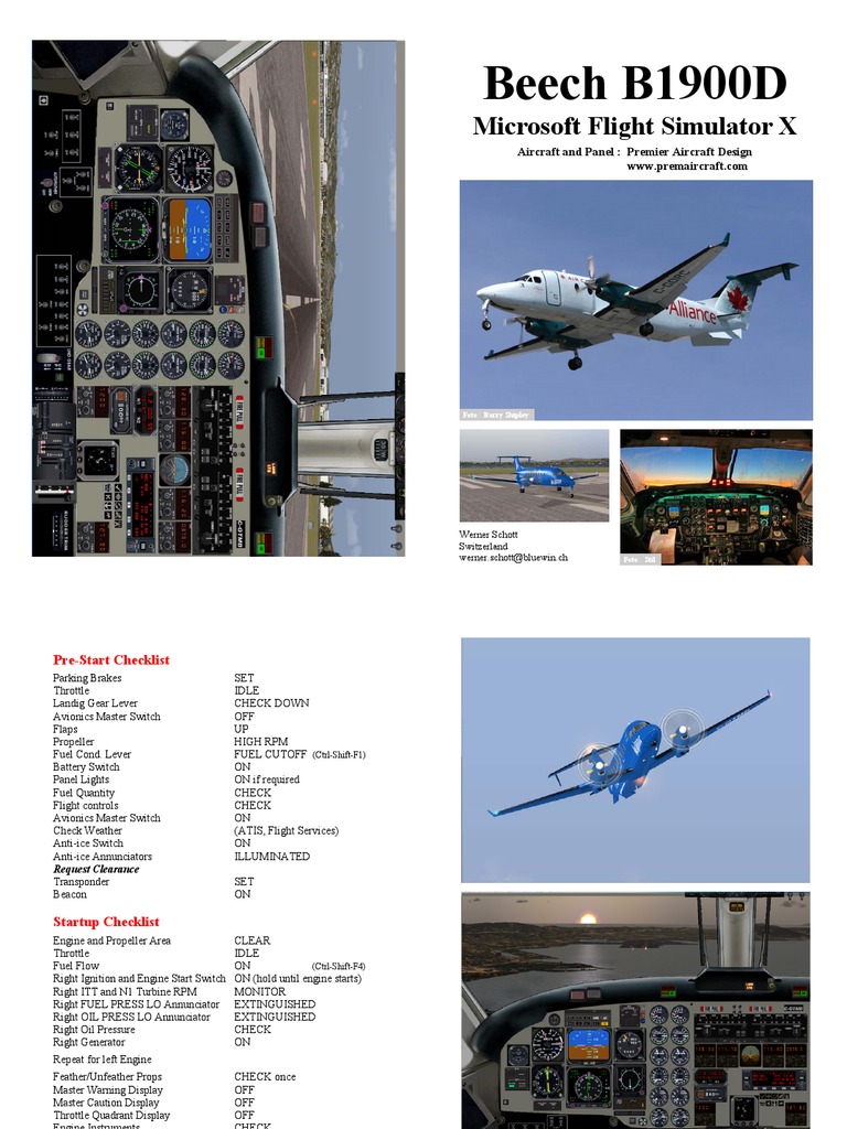 FSX Beech B1900D | PDF | Aerospace