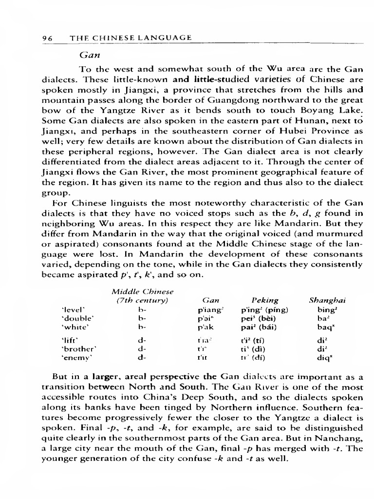 The Languages of China | PDF | Mandarin Chinese | Language Families