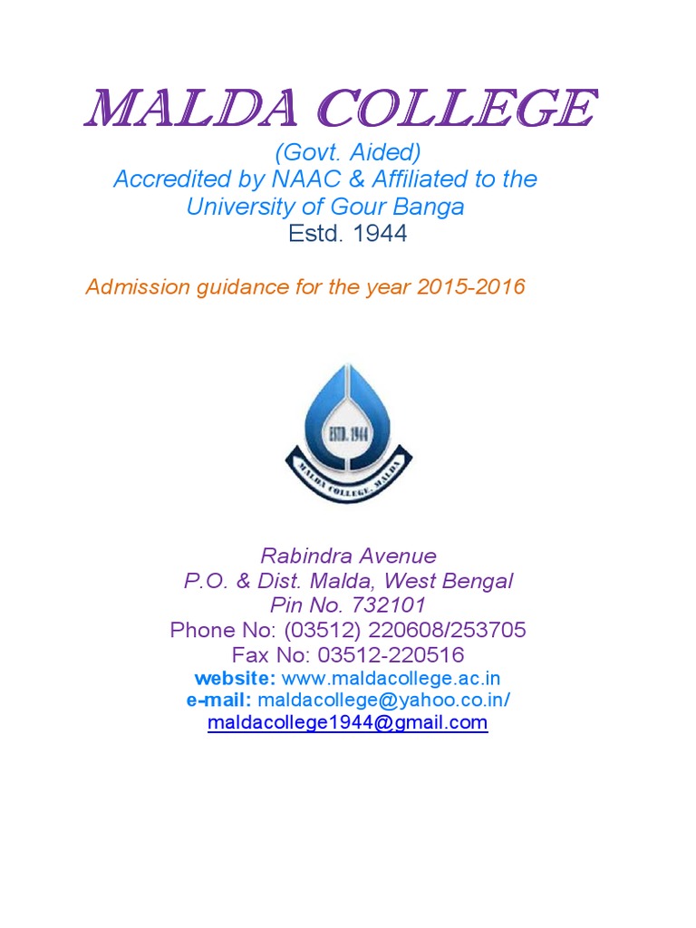 Malda Malda Malda Malda College College College College | PDF ...