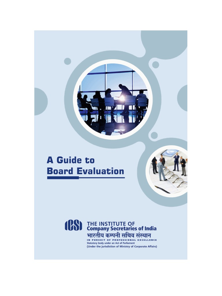A Guide To Board Evaluation | PDF | Corporate Governance | Governance