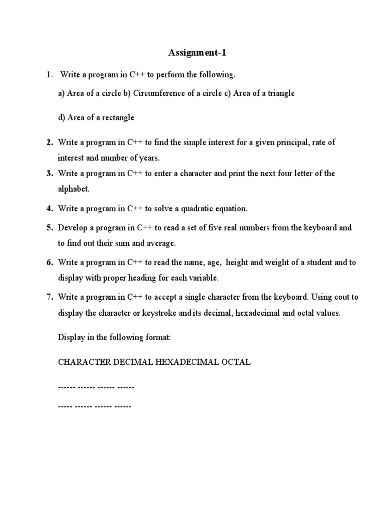 C Assignment Pdf String Computer Science Array Data Structure