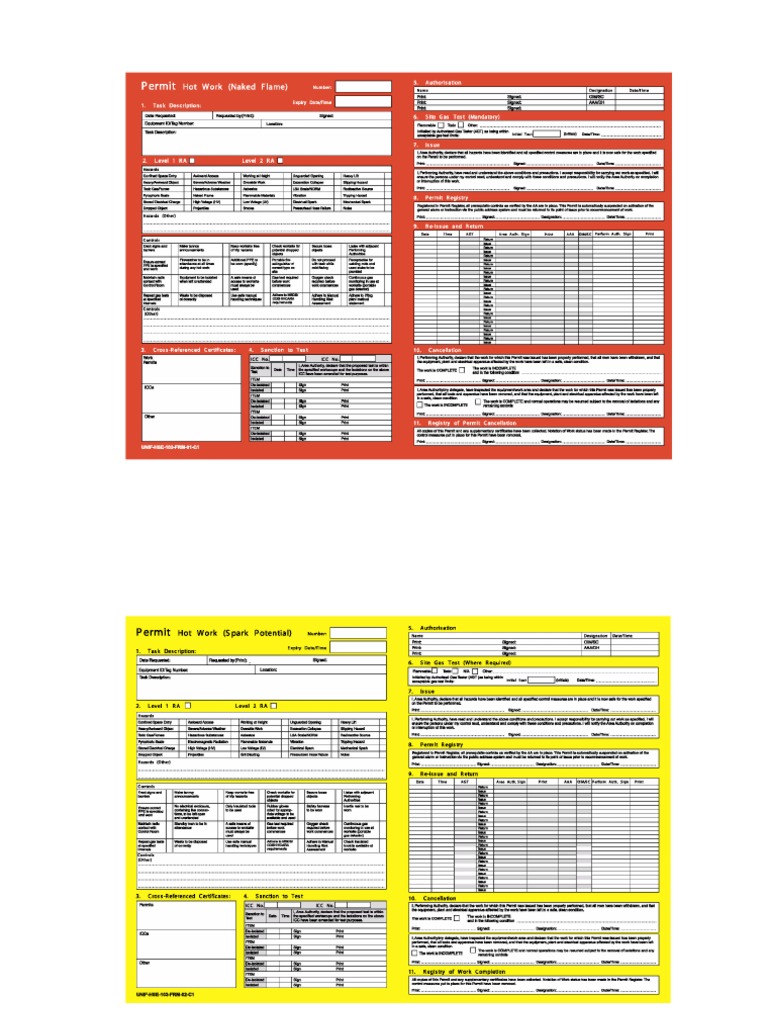 PTW & ICC & Aplication Form | PDF
