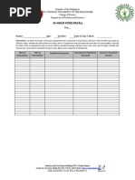 Philippine RENI Nutrient Guidelines | PDF | Nutrients | Vitamin