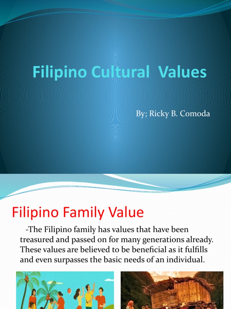 Filipino Cultural Values | PDF | Cooking, Food & Wine | Foreign ...