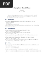 Geometry Cheat Sheet 3d Shape Formulas | PDF | Area | Volume