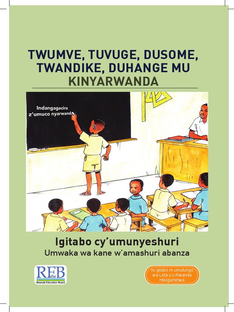 Kinyarwanda P4 SB PDF | PDF | Rwanda | Languages Of Africa