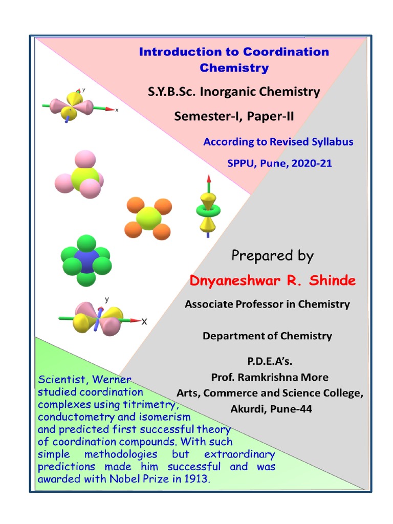 Introduction to Coordination Chemistry | PDF | Coordination Complex ...