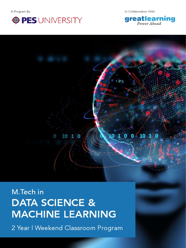 Mtech in Data Science and Machine Learning | PDF | Data Science ...