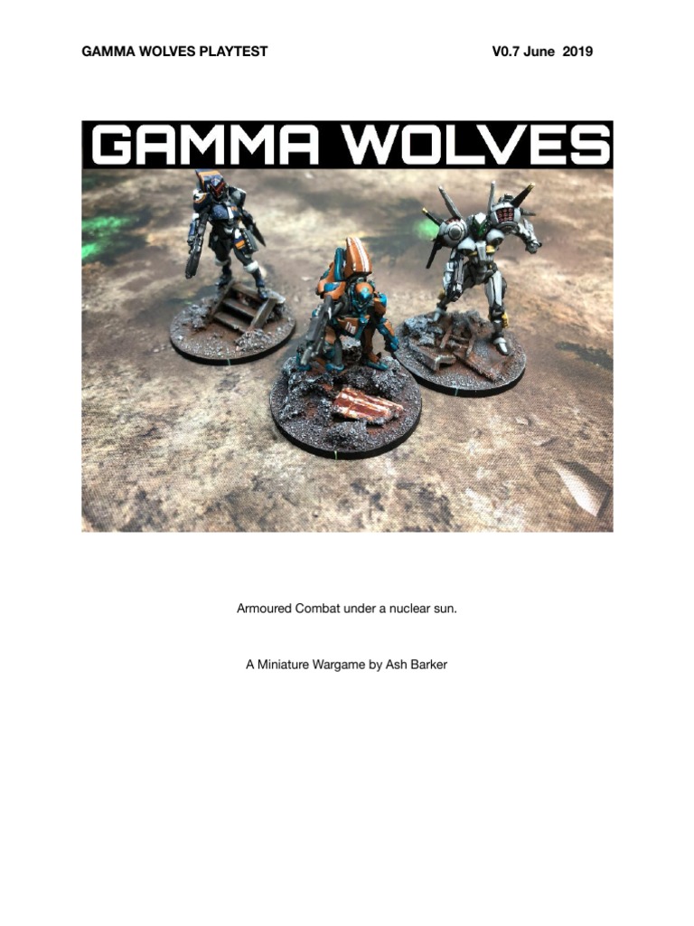 Gamma Wolves: Mech Combat Game Guide | PDF | Nature