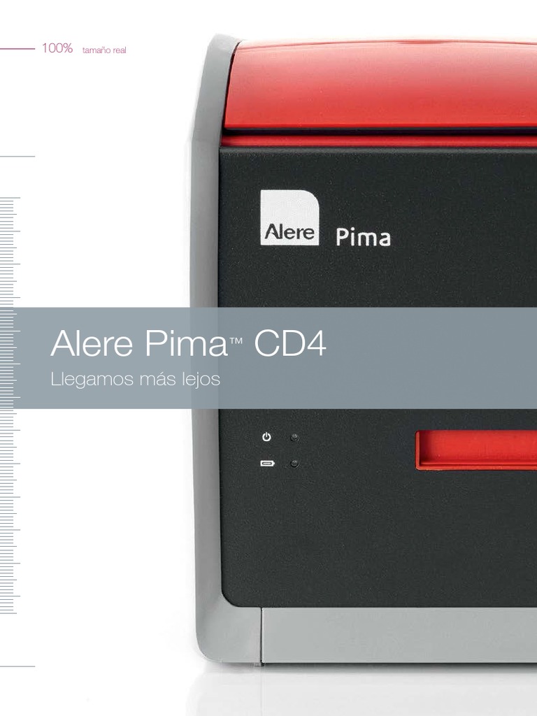 Alere PIMA CD4 Brochure Espan+óol PDF | PDF | VIH | Diagnostico medico