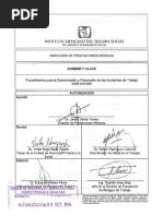 Formato ST-9 IMSS: Enfermedad Laboral | PDF | Ciencias de la Salud