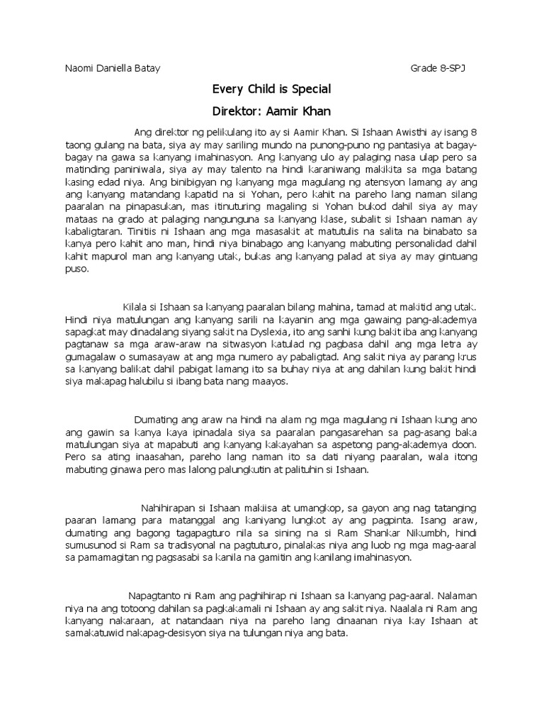 Every Child Is Special | PDF