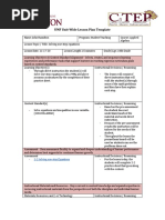 One Point Lesson Template | PDF