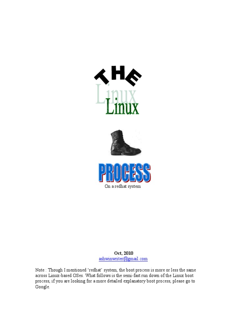 Linux Boot Process | PDF | Booting | Bios