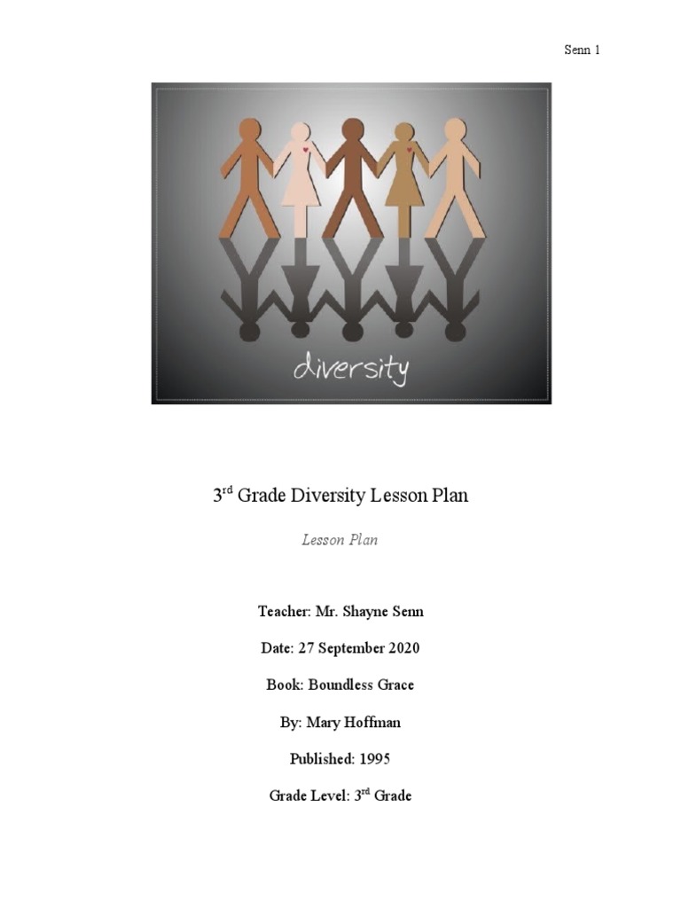 Diversity Lesson | PDF | Multiculturalism | Lesson Plan