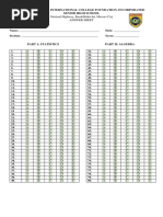 Multiple Choice Bubble Sheet Template Customize This Word | PDF ...