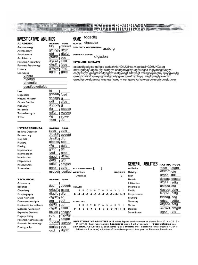 Random Text Placeholder | PDF