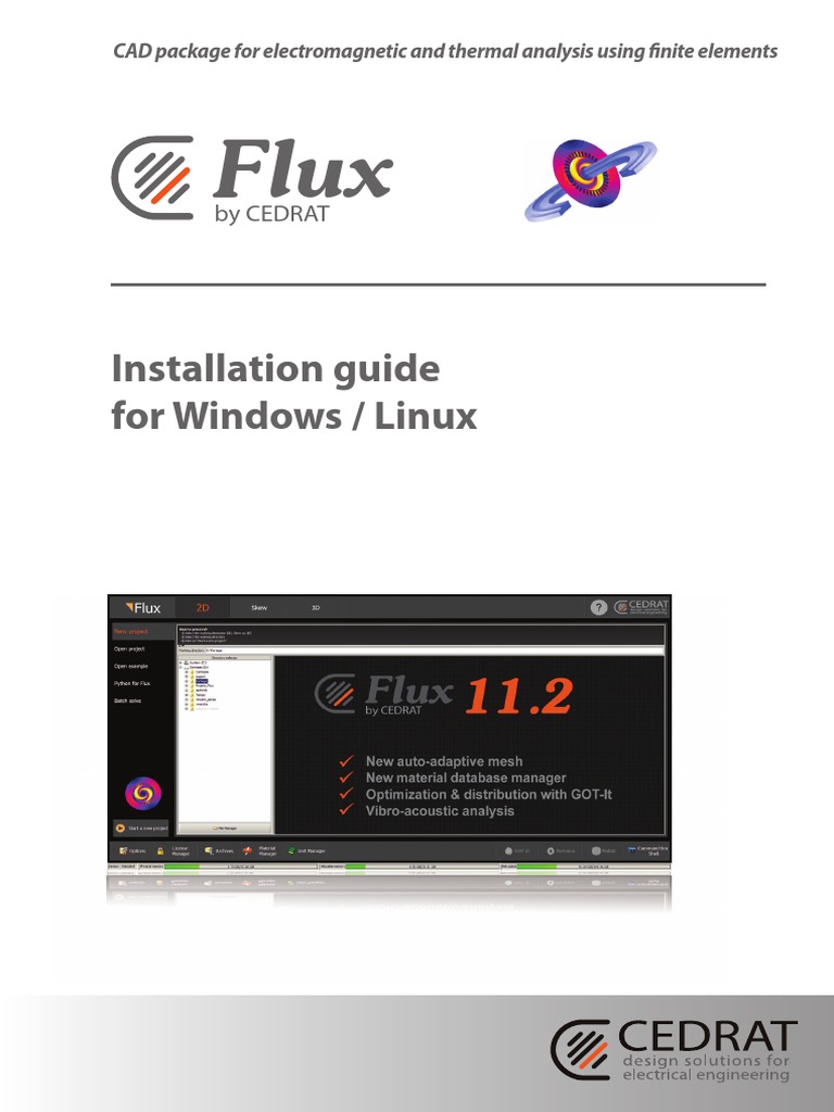 Installation Guide For Windows / Linux: by Cedrat | PDF | Installation (Computer Programs ...