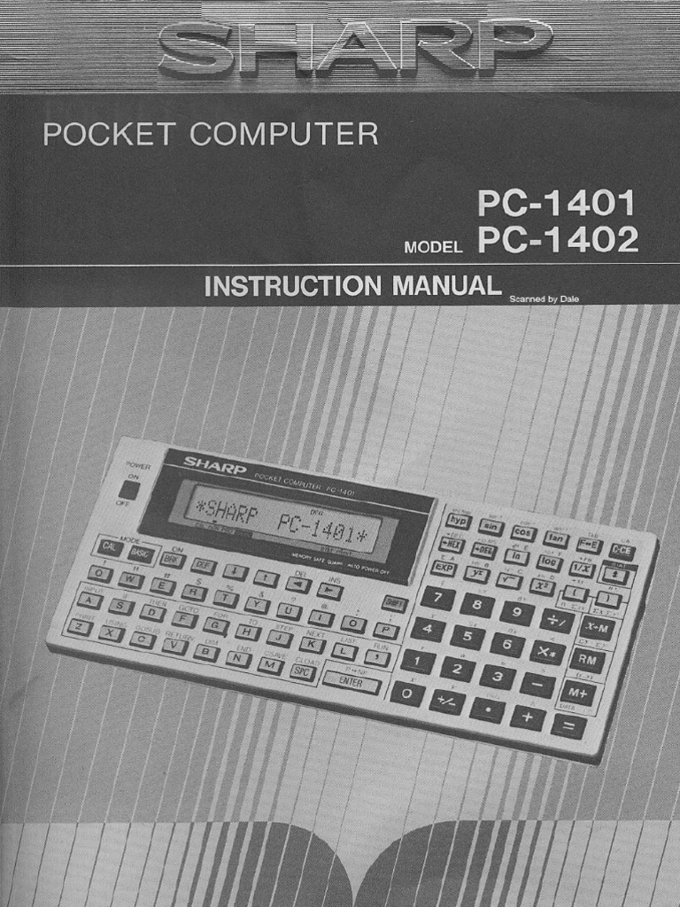 Sharp pc-1401 Manual | PDF | Correlation And Dependence | Standard Deviation