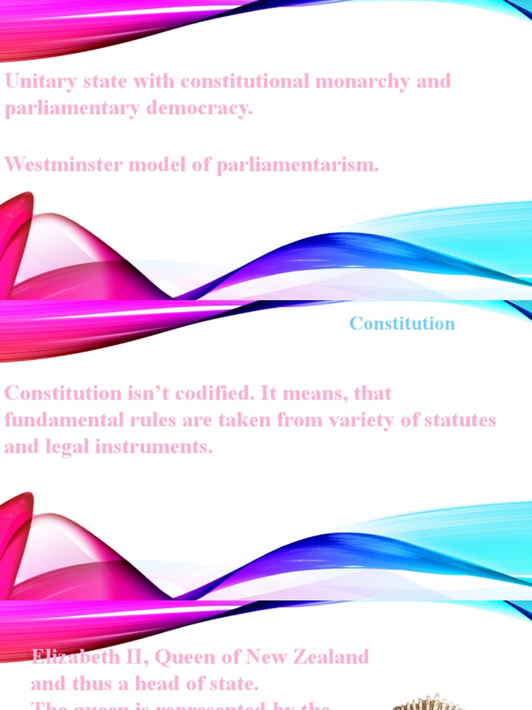 Unitary State With Constitutional Monarchy and Parliamentary Democracy ...