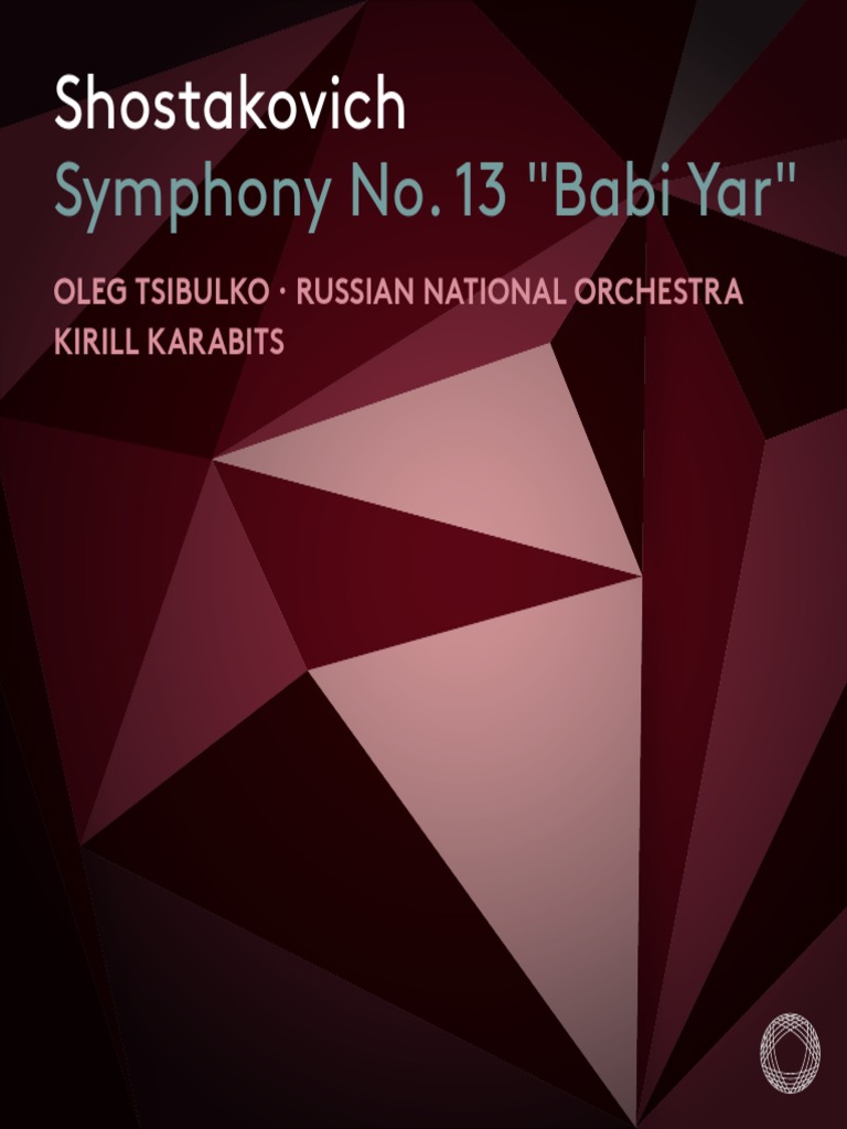 Shostakovich: Symphony No. 13 | PDF