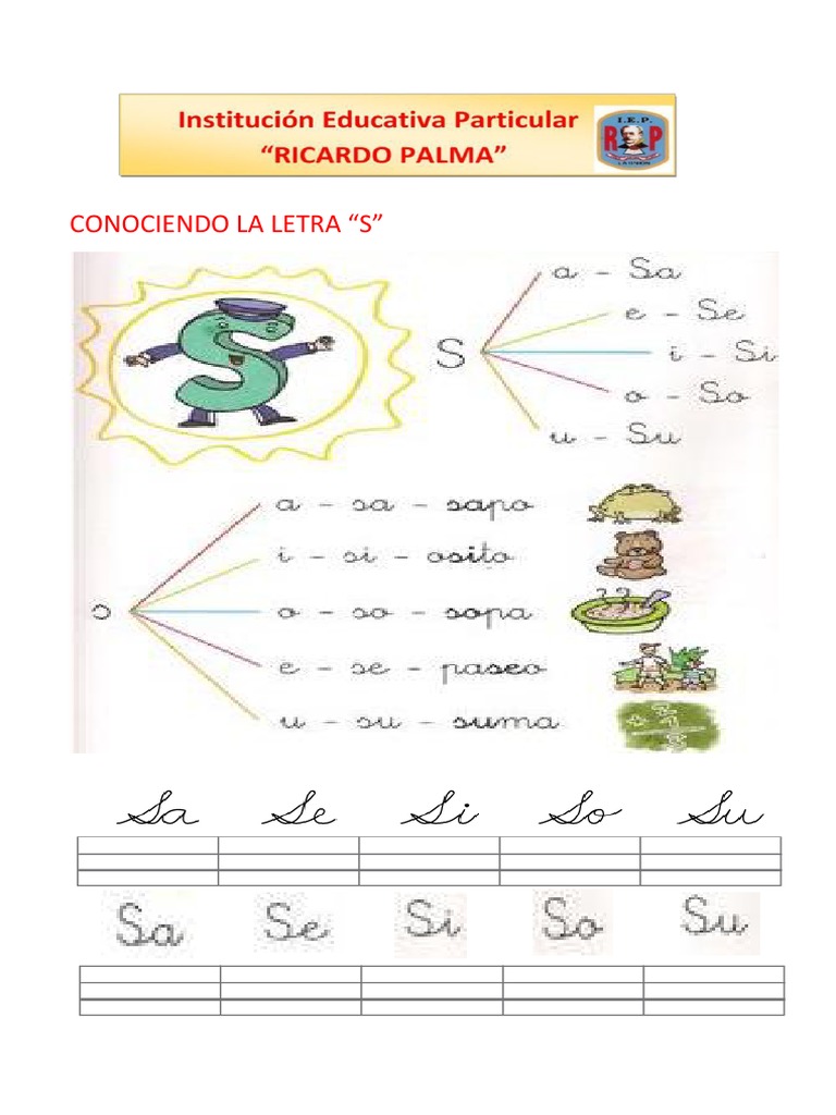 La Letra S, Comunicacion | PDF