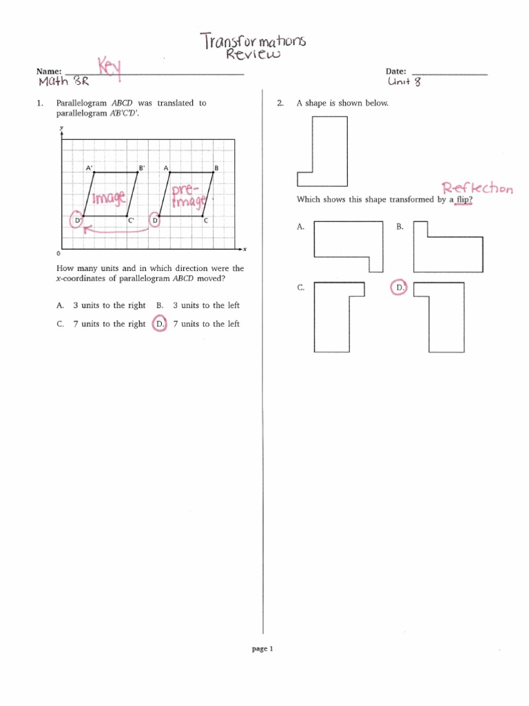 Transformationpacket 1 Key | PDF