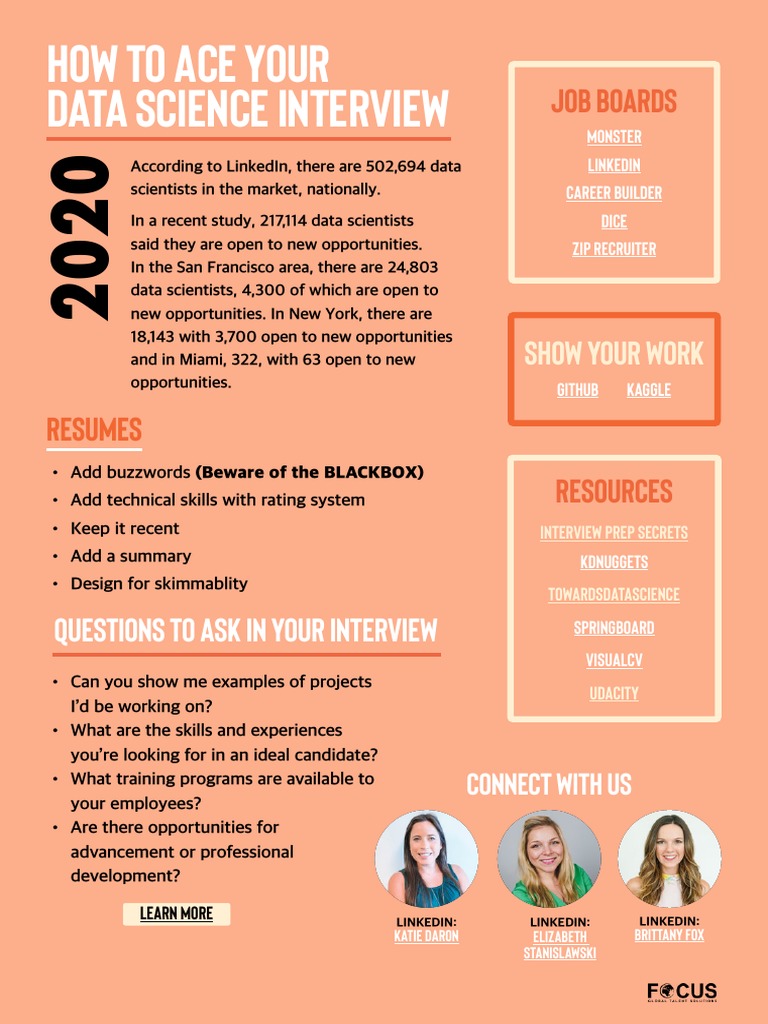 Ace Your Data Science Interview Guide | PDF | Career & Growth | Art