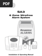 CPI Security System User Manual | PDF | Security Alarm | Telephone