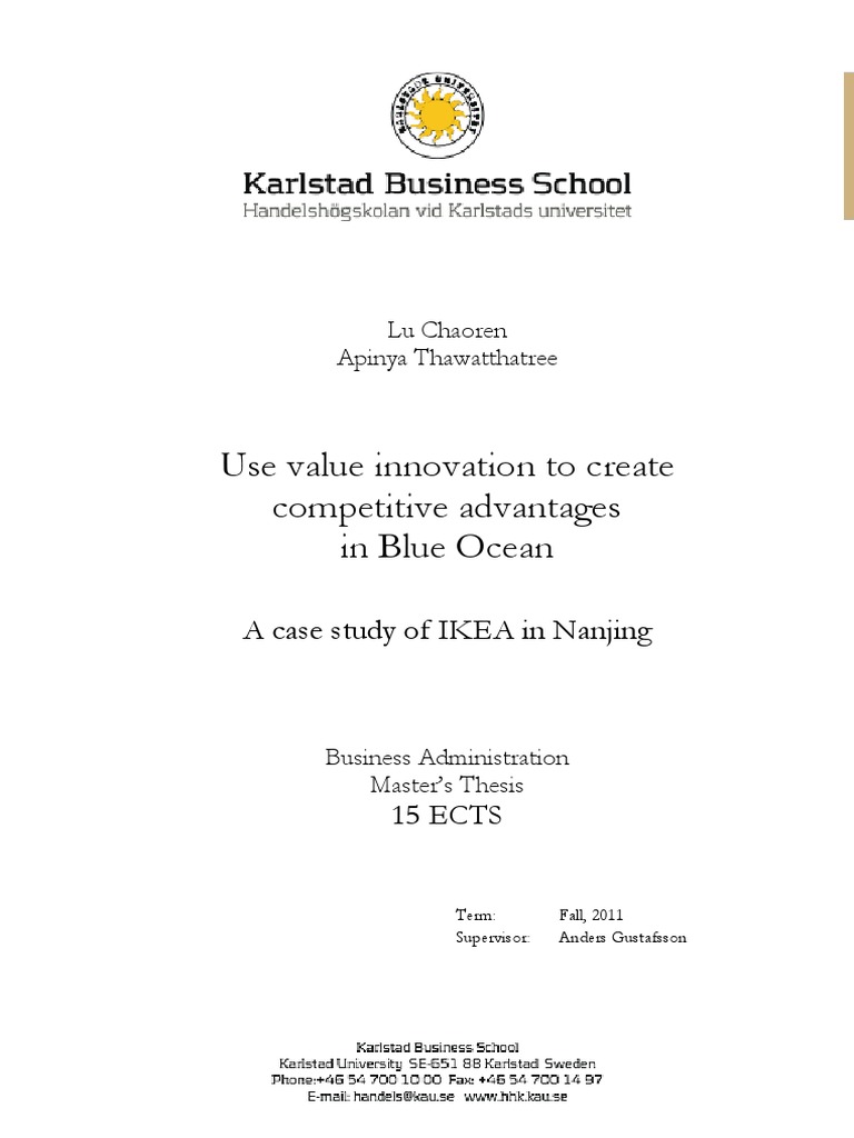 Fulltext01 PDF | PDF | Strategic Management | Qualitative Research