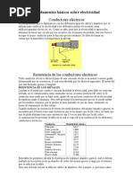 Tabla AWG Con Las Equivalencias Del Alambre Magneto | PDF