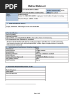 Stringing Method Statement | PDF | Insulator (Electricity) | Electric ...