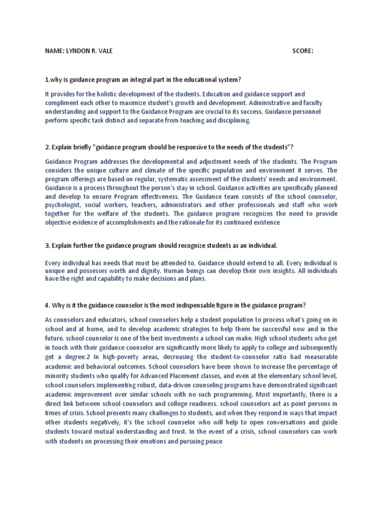 Assignment 2 | PDF | School Counselor | Behavior Modification