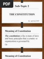 Constitution of The United Republic of Tanzania | PDF | Tanzania ...