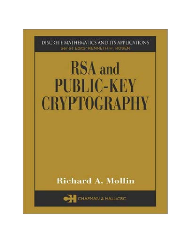 Rsa Public Key Cryptography PDF | PDF | Cipher | Cryptography