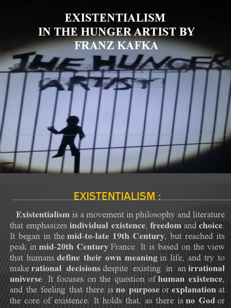 Existentialism in The Hunger Artist by Franz Kafka | PDF | Existentialism | Meaning Of Life
