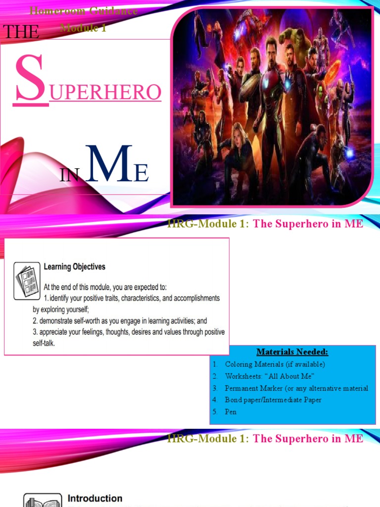 HRG Module 1 | PDF | Self Esteem | Social Psychology