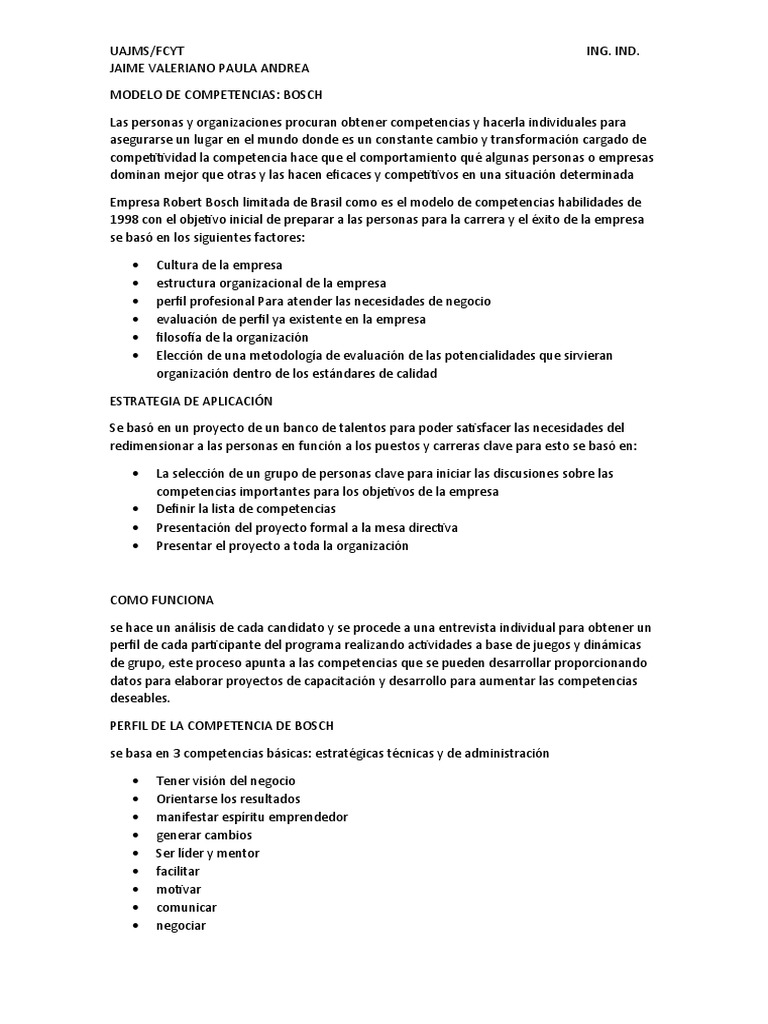 Modelo de Competencias | PDF | Motivación | Motivacional