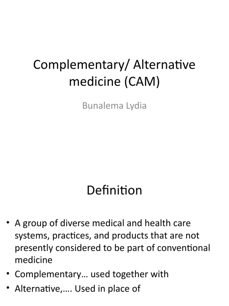 Complementary MEDICATION LYDIA | PDF | Alternative Medicine | Ayurveda
