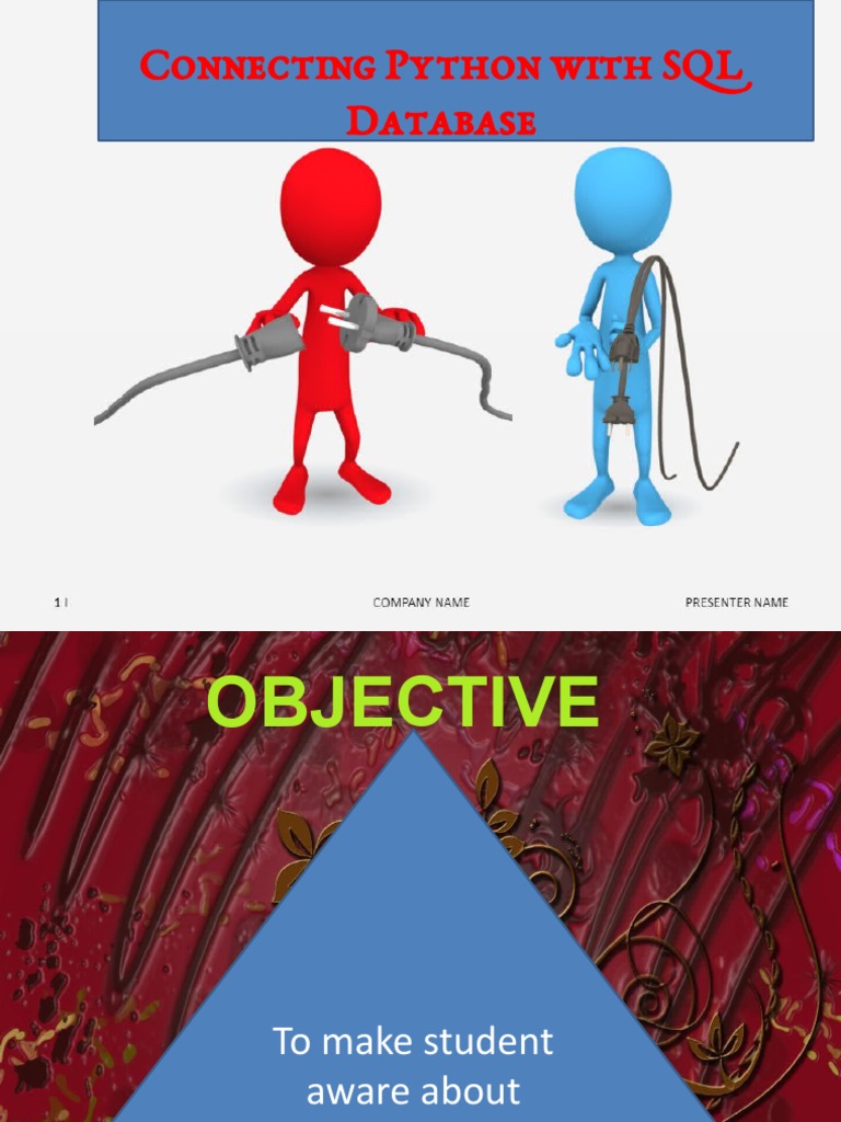 Python Database Connectivity | PDF | My Sql | Databases