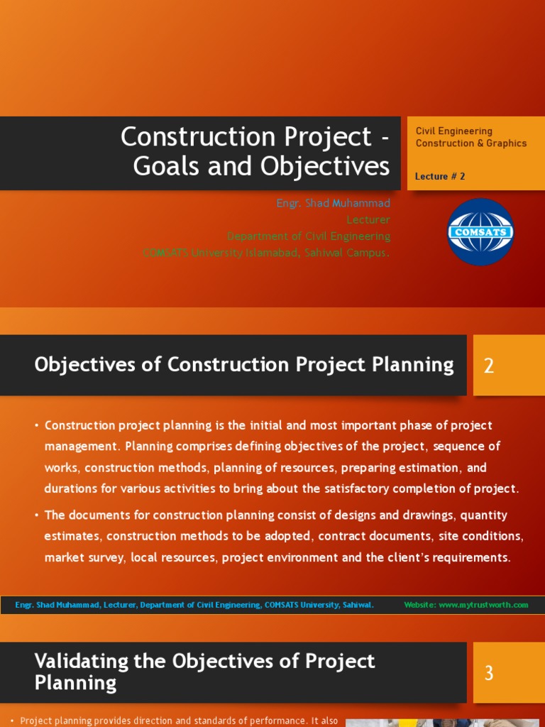 Construction Planning Essentials | PDF | Business | Economies