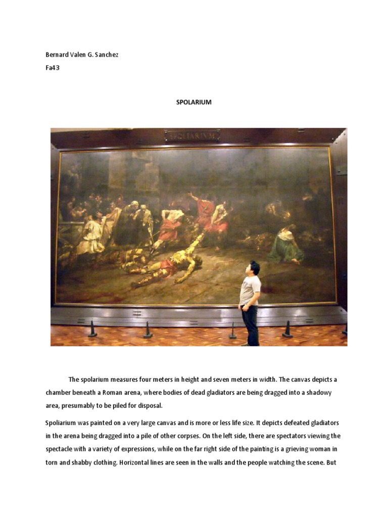 Spolarium | PDF | Art Museum | Paintings