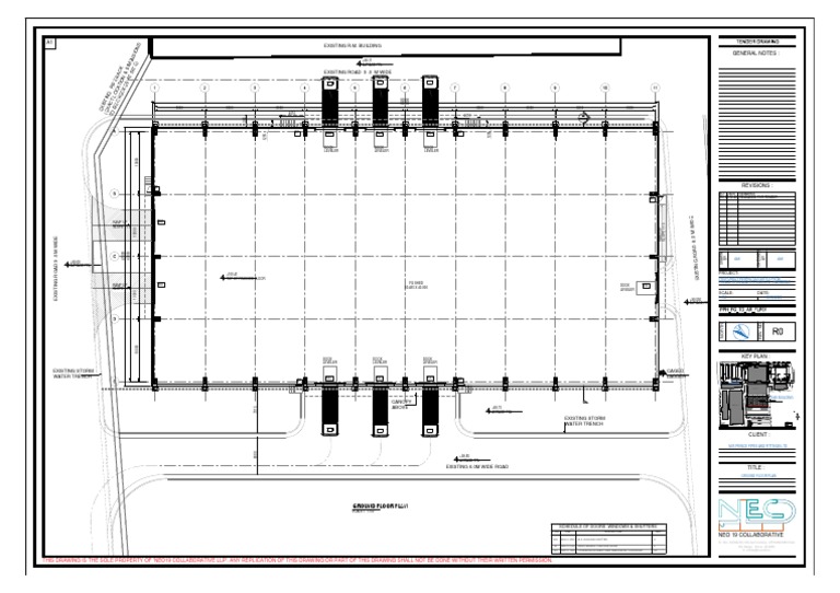 Ground Floor Plan for Proposed Shed | PDF | Architectural Elements