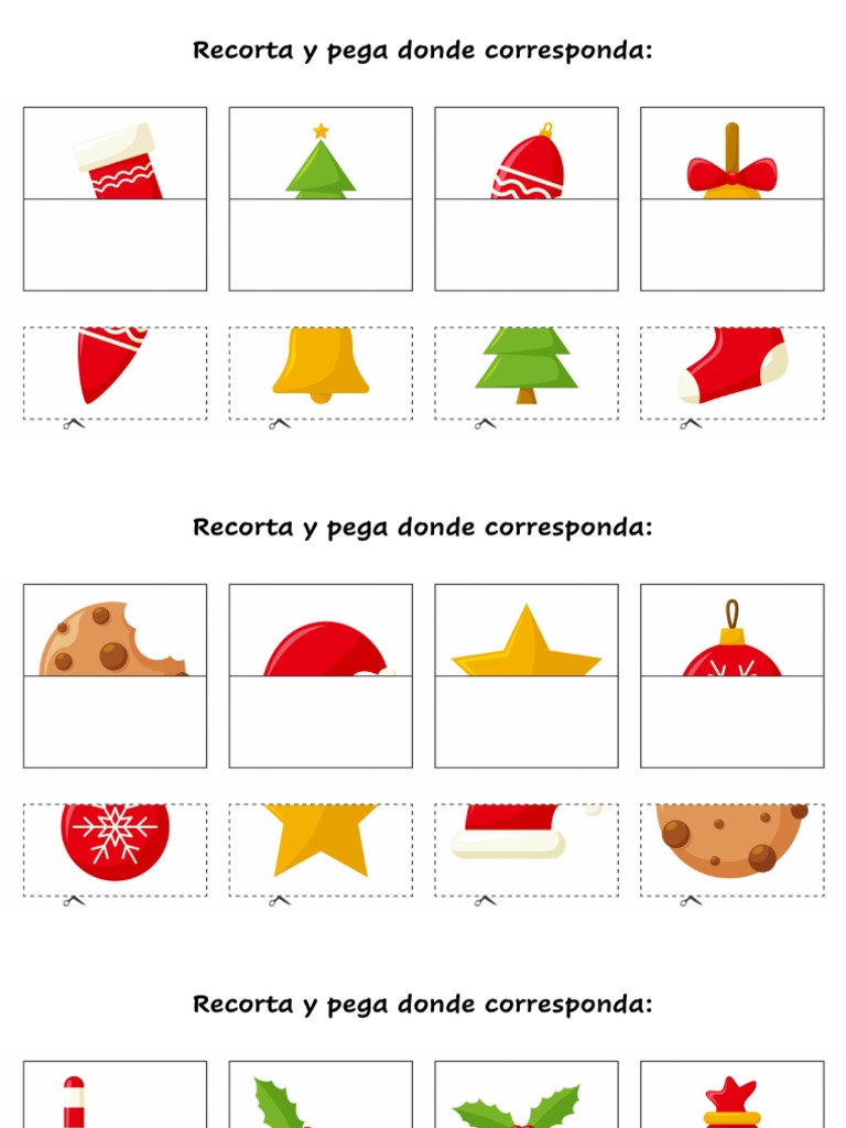 Recorta y Pega Donde Corresponda | PDF