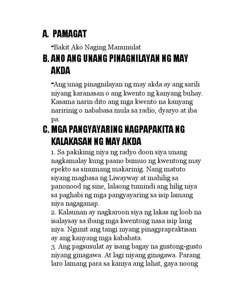 PAMAGAT | PDF